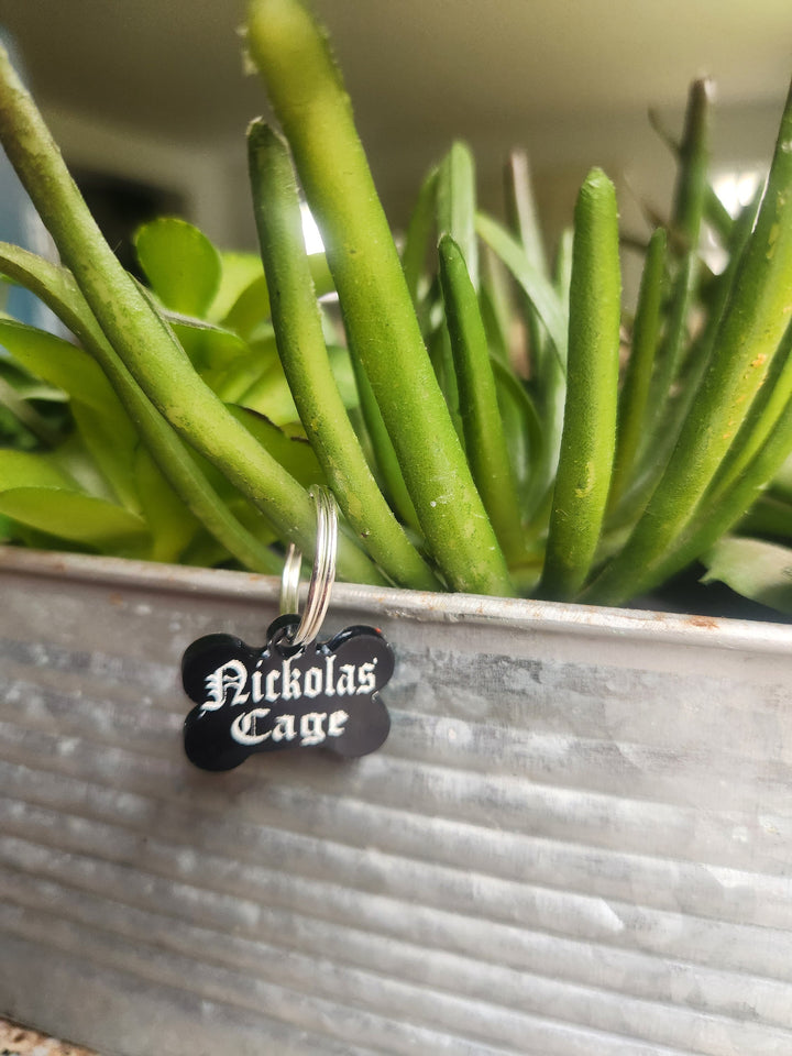 JEWELRY - ACCESSORIES - PET TAGS - LASER CUT - GOTHIC HOME DECOR